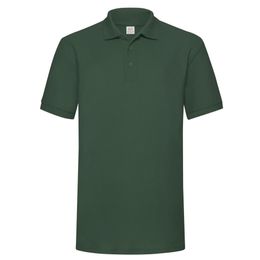 Fruit of the Loom - "65/35" Poloshirt f&uuml;r Herren (Flaschengr&uuml;n)
