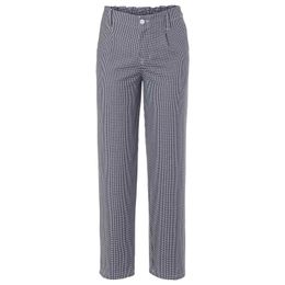 Karlowsky - "Basic" Kochhose f&uuml;r Herren/Damen Unisex (Schwarz/Wei&szlig;)