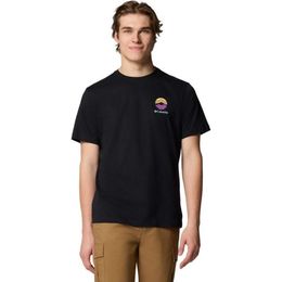 Columbia - "Kettle River" T-Shirt f&uuml;r Herren, F&uuml;r Au&szlig;en (Schwarz)