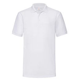 Fruit of the Loom - Poloshirt f&uuml;r Herren (Wei&szlig;)