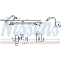 NISSENS Hochdruckleitung, Klimaanlage 846265 f&uuml;r Ford