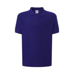 JHK - Poloshirt f&uuml;r Herren (Violett)