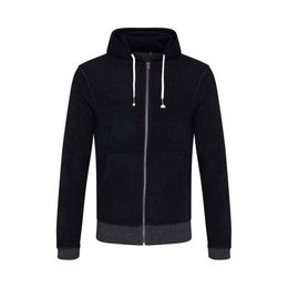 Ecologie - "Okavango" Kapuzenpullover f&uuml;r Herren/Damen Unisex, Nachhaltig (Schwarz/Holzkohle)
