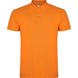 Roly - "Star" Poloshirt f&uuml;r Herren (Orange)