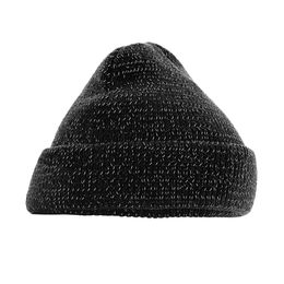 Beechfield - M&uuml;tze Reflektierend f&uuml;r Herren/Damen Unisex (Schwarz)