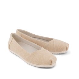 Toms Shoes TOMS Alpargata Ballett Canvas Damen Champagne Espadrilles