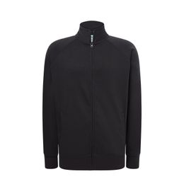 JHK - Sweatshirt Durchgehender Rei&szlig;verschluss f&uuml;r Herren/Damen Unisex (Holzkohle)
