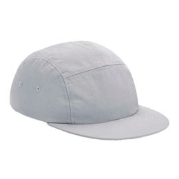 Beechfield - Camper-M&uuml;tze 5 Segmente f&uuml;r Herren/Damen Unisex (Hellgrau)