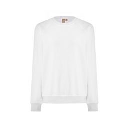 JHK - "Classic Everest" Sweatshirt f&uuml;r Herren/Damen Unisex (Wei&szlig;)
