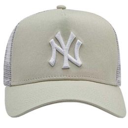 New Era - "9Forty" Trucker Cap f&uuml;r Herren (Beige)