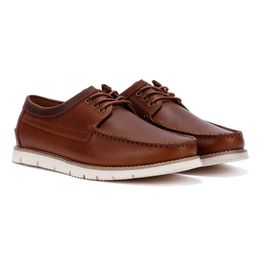 Ben Sherman Soho Herren Wildleder Schn&uuml;rschuhe In Braun