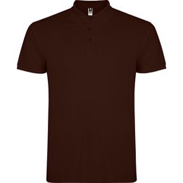 Roly - "Star" Poloshirt f&uuml;r Herren (Schokolade)