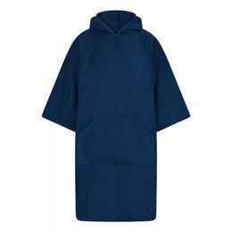 Towel City - Poncho f&uuml;r Herren/Damen Unisex, Frottee (Marine)