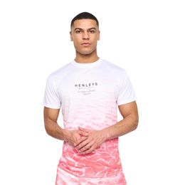 Henleys - "Henpool" T-Shirt f&uuml;r Herren (Koralle)