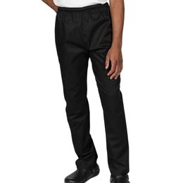 Dennys - Kochhose f&uuml;r Herren/Damen Unisex (Schwarz)