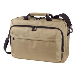 Halfar - Schultertasche "Mission", Business (Beige)
