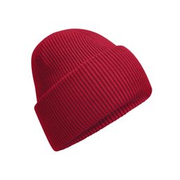 Beechfield - "Classic" M&uuml;tze Gefertigte Krone f&uuml;r Herren/Damen Unisex (Rot)