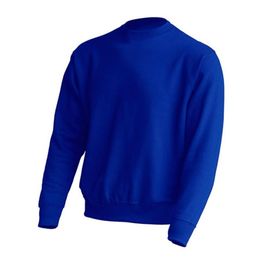 JHK - Sweatshirt Rundhalsausschnitt f&uuml;r Herren/Damen Unisex (K&ouml;nigsblau)