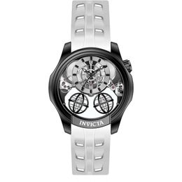 Invicta Specialty 50577 Herrenuhr - Quarzwerk - Edelstahl mit schwarzem Zifferblatt - 46 mm