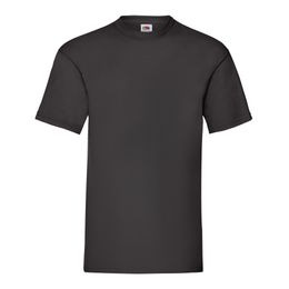 Fruit of the Loom - "Valueweight" T-Shirt f&uuml;r Herren/Damen Unisex (Schwarz)