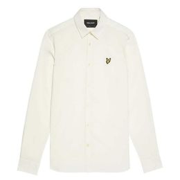 Lyle & Scott Lyle & Scott - Hemd f&uuml;r Herren, Bambus, Lang&auml;rmlig (Wei&szlig;)