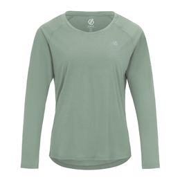 Dare 2b - "Serenity" T-Shirt f&uuml;r Damen, Lang&auml;rmlig (Gletschergr&uuml;n)