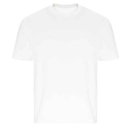 Ecologie - T-Shirt f&uuml;r Herren/Damen Unisex, recyceltes Material, &Uuml;bergro&szlig; (Wei&szlig;)