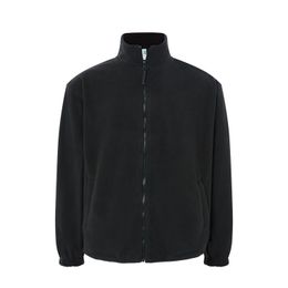 JHK - Fleecejacke Durchgehender Rei&szlig;verschluss f&uuml;r Herren (Tannengr&uuml;n)