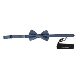 Dolce & Gabbana Dolce & Gabbana Blue 100% Col de cou r&eacute;glable en soie