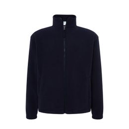 JHK - Fleecejacke Durchgehender Rei&szlig;verschluss f&uuml;r Herren (Marineblau)