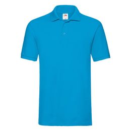 Fruit of the Loom - "Premium" Poloshirt f&uuml;r Herren (Azure Blau)