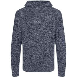 Ecologie - "Iguazu" Kapuzenpullover f&uuml;r Herren, Nachhaltig, Jerseyware (Marine/Grau meliert)