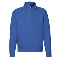 Fruit of the Loom - "Premium" Sweatshirt Rei&szlig;verschluss f&uuml;r Herren (K&ouml;nigsblau)