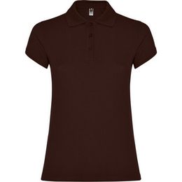 Roly - "Star" Poloshirt f&uuml;r Damen (Schokolade)