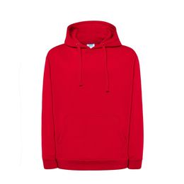 JHK - Kapuzenpullover f&uuml;r Herren, K&auml;ngurutasche (Rot)