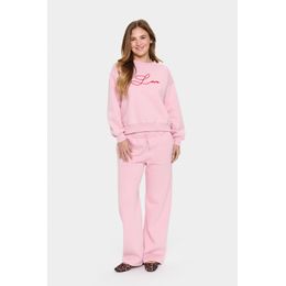 Saint Tropez Strickpullover Gerade Passform pink