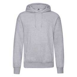 Fruit of the Loom - "Classic" Kapuzenpullover f&uuml;r Herren (Grau meliert)