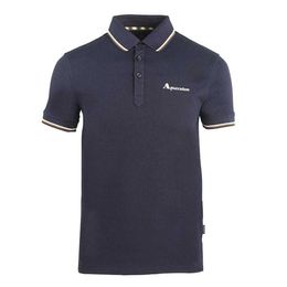 Aquascutum - Poloshirt f&uuml;r Herren/Damen Unisex (Marine)