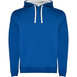 Roly - "Urban" Kapuzenpullover f&uuml;r Herren (K&ouml;nigsblau/Wei&szlig;)