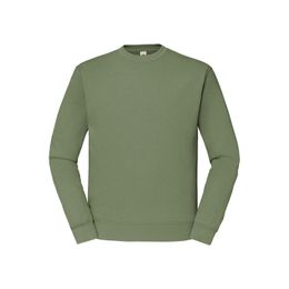 Fruit of the Loom - "Classic" Sweatshirt f&uuml;r Herren angesetzte &Auml;rmel (Klassisch Olivgr&uuml;n)