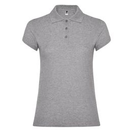 Roly - "Star" Poloshirt f&uuml;r Damen (Grau meliert)