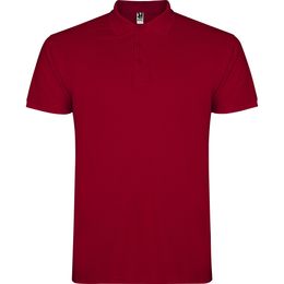 Roly - "Star" Poloshirt f&uuml;r Herren (Granatrot)