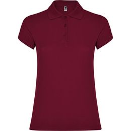 Roly - "Star" Poloshirt f&uuml;r Damen (Granatrot)