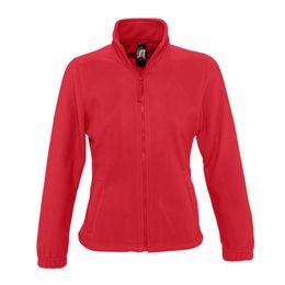 SOLS - "North" Fleecejacke f&uuml;r Damen (Rot)