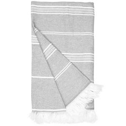 The One Towelling - Handtuch "Hamam", recyceltes Material (Aschgrau)