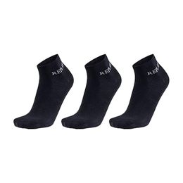 Replay - "Banderole" Socken f&uuml;r Herren/Damen Unisex, Niedrig geschnitten (3er-Pack) (Schwarz/Burgfelsen)
