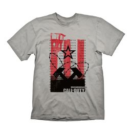 CALL OF DUTY - "Wall" T-Shirt f&uuml;r Herren/Damen Unisex (Grau)