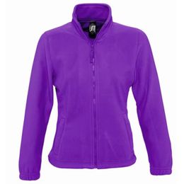 SOLS - "North" Fleecejacke f&uuml;r Damen (Dunkel-Lila)
