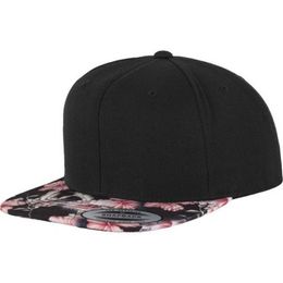 Flexfit - "Classic Pro-Style" Snapback M&uuml;tze (Schwarz/Rot)