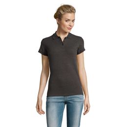 SOLS - "Perfect" Poloshirt f&uuml;r Damen (Dunkelgraue Melange)